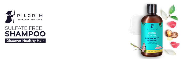 Pilgrim Sulfate Free Shampoo with Argan Oil, Camellia & White Lotus ...