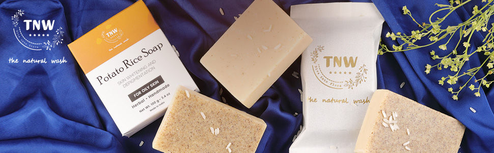 TNW The Natural Wash Handmade Potato Rice Soap For Tanning Pigmentation ...