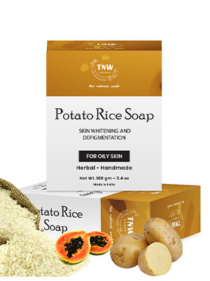 TNW The Natural Wash Handmade Potato Rice Soap For Tanning Pigmentation ...